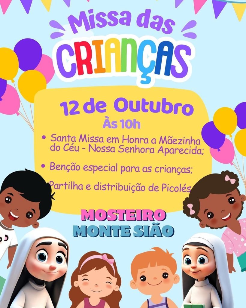 AGENDA: Missa das Crianças » Portal PaNoRaMa
